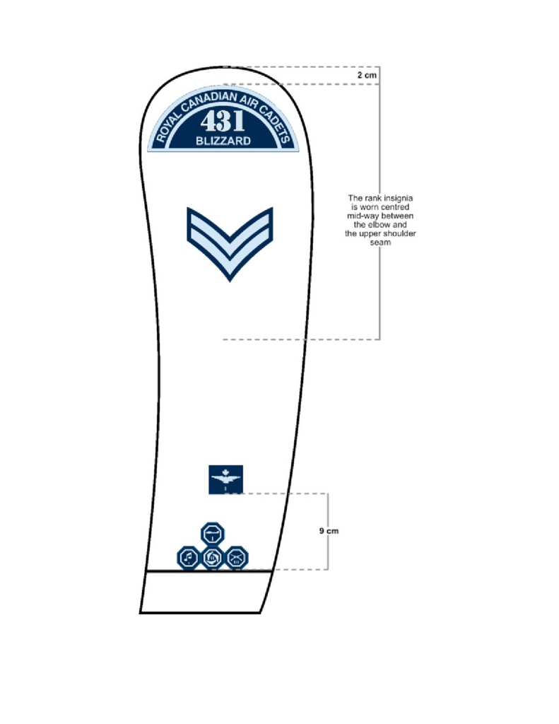 Wearing and Care of Uniform - 504 BLATCHFORD FIELD RCACS