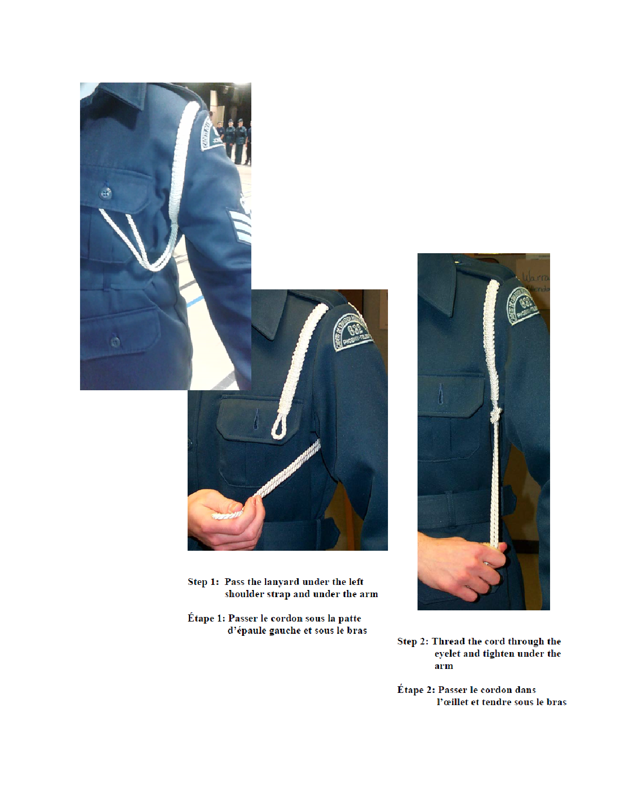 Wearing and Care of Uniform - 504 BLATCHFORD FIELD RCACS